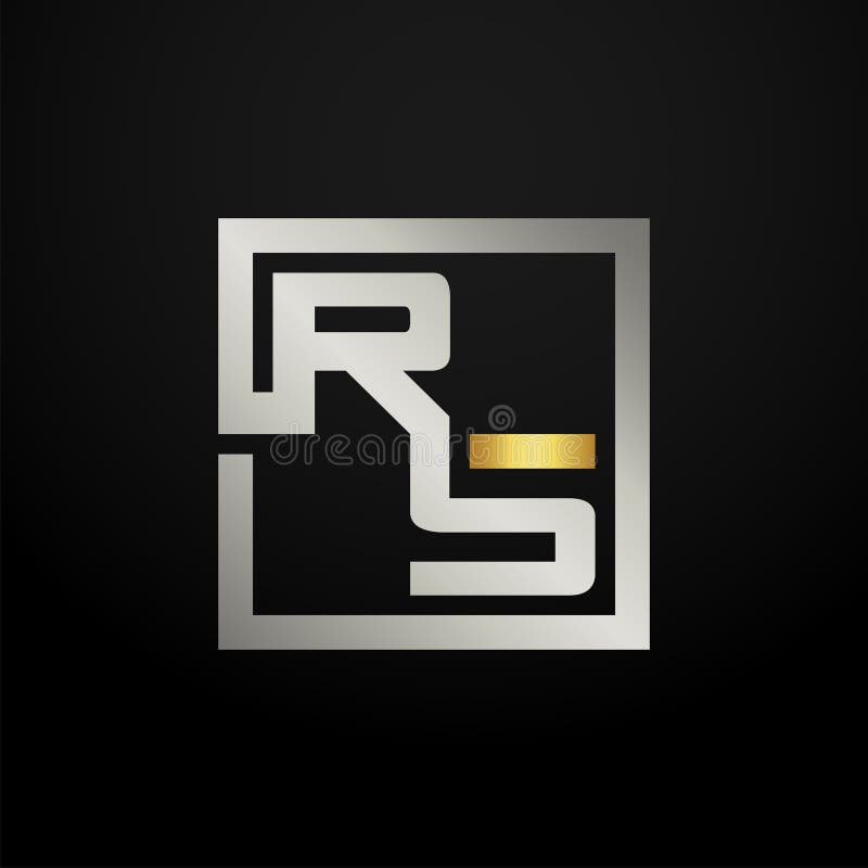 Letter RS Modern Logo Icon Monogram Design. Outstanding Professional ...