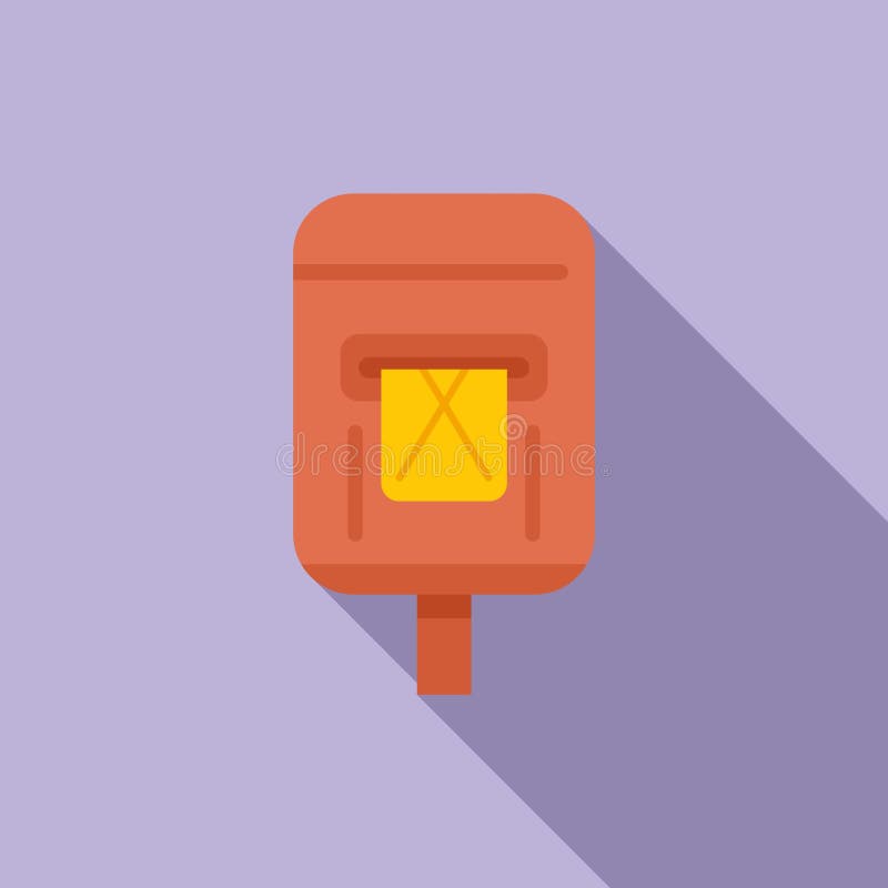 Letter Rush Job Icon Flat Vector. Business Work Stock Vector ...