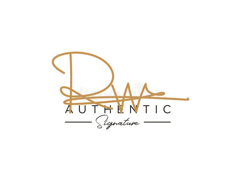 Rw Signature Stock Illustrations – 229 Rw Signature Stock Illustrations ...