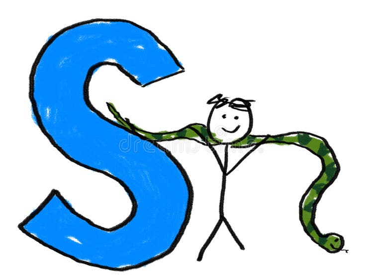 Letter's Snake Stock Illustrations – 333 Letter's Snake Stock ...
