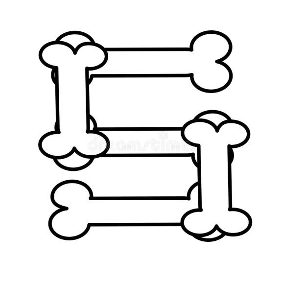 Bones Letter Skeleton Stock Illustrations – 357 Bones Letter Skeleton ...
