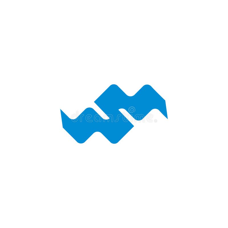 Letter M Abstract Mountain Logo Vector Stock Vector - Illustration of ...