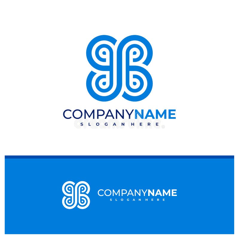Letter S B Logo Design Vector, Creative S B Logo Concepts Template ...