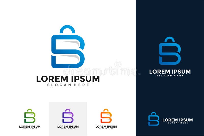 Letter's Bag Logo Stock Illustrations – 227 Letter's Bag Logo Stock ...