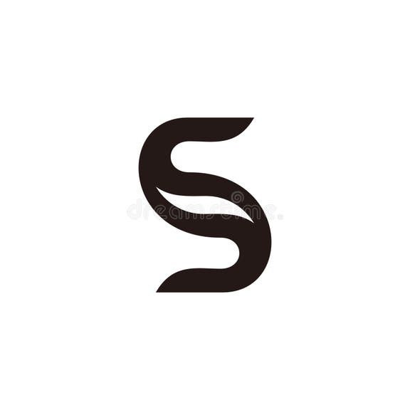 Letter S Curves Motion Abstract Unique Logo Vector Stock Vector ...
