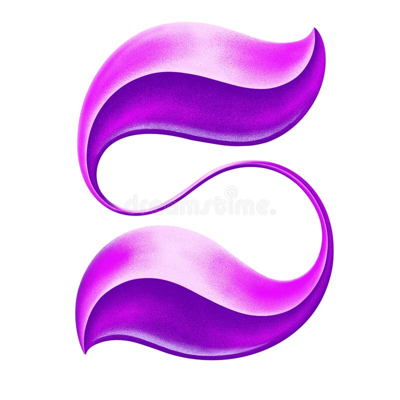 Letter S. Hand Drawn Modern Script. Trendy Luxury Lowercase Typographic ...