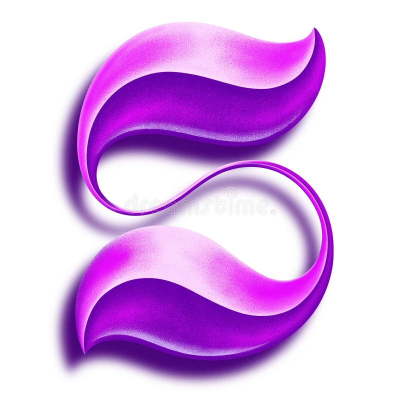 Letter S. Hand Drawn Modern Script. Trendy Luxury Lowercase Typographic ...