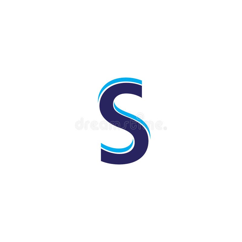 Letter S icon logo vector stock vector. Illustration of brand - 240327507