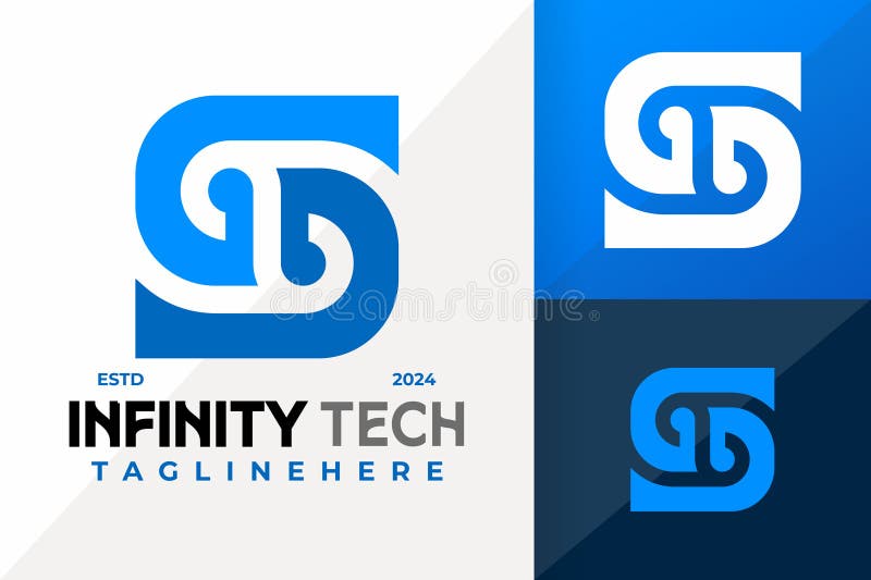Letter S Infinity Business Logo Icon Vector Design. Creative Simple ...