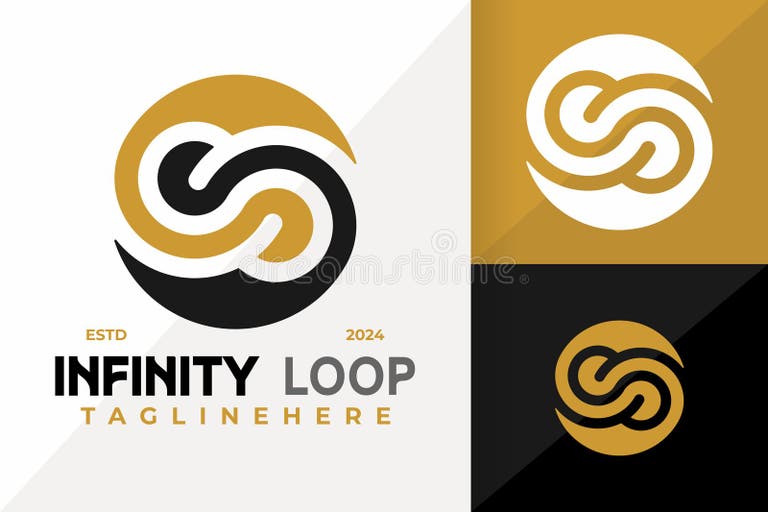 Letter's Infinity Logo Stock Illustrations – 892 Letter's Infinity Logo ...