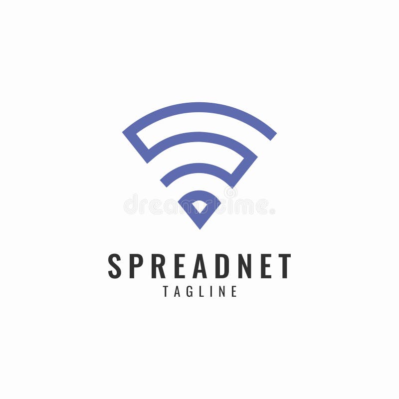 LETTER S INTERNET NETWORK LOGO VECTOR TEMPLATE Stock Vector ...