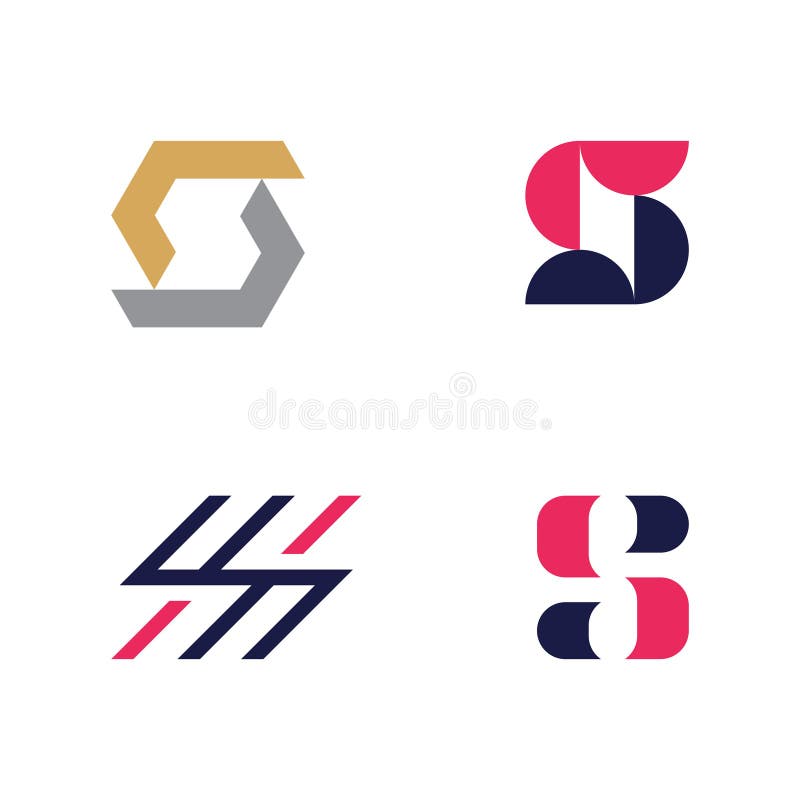 Letter S Logo Design. S Logo Design for Brand Stock Vector ...