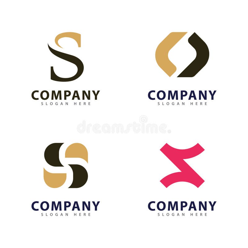 Letter S Logo Design. S Logo Design for Brand Stock Vector ...