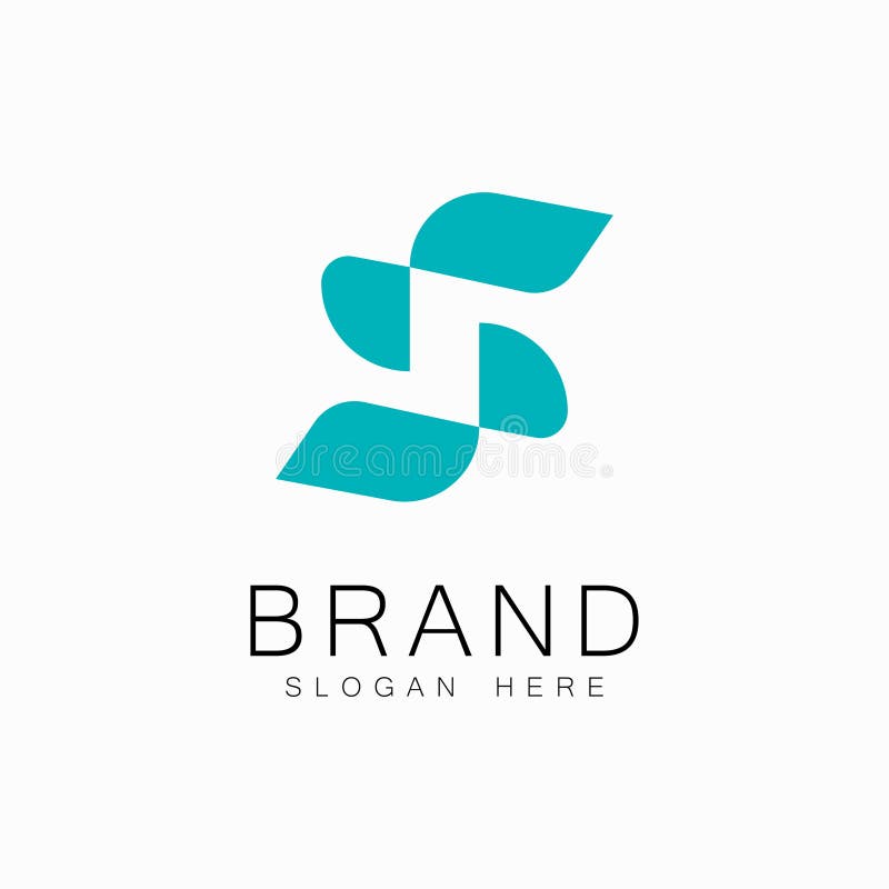 Letter S Logo Design. S Logo Design for Brand Stock Vector ...