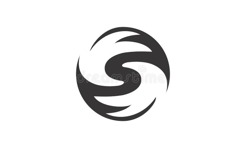 Abstract Letter S Logo Vector Icon Stock Vector - Illustration of ...