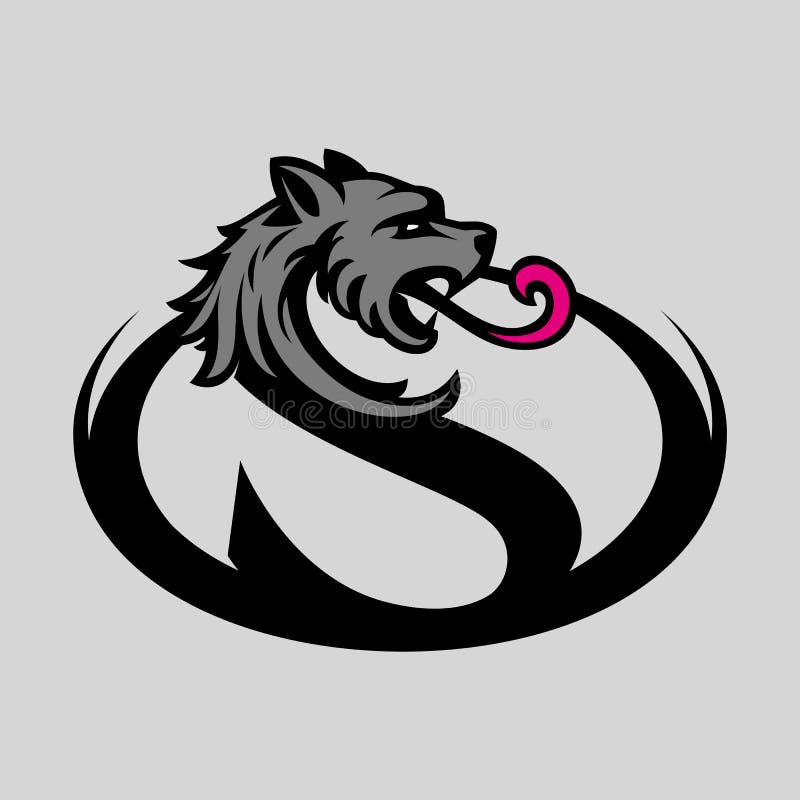 Wolf Head Logo. Designe Element Stock Vector - Illustration of concept ...