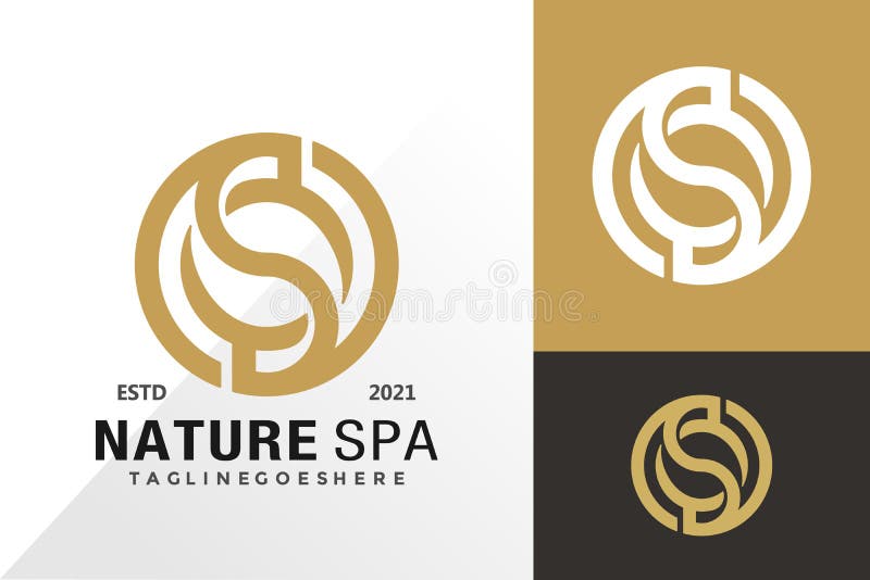 Letter S Nature Spa Logo and Icon Design Vector Concept for Template ...