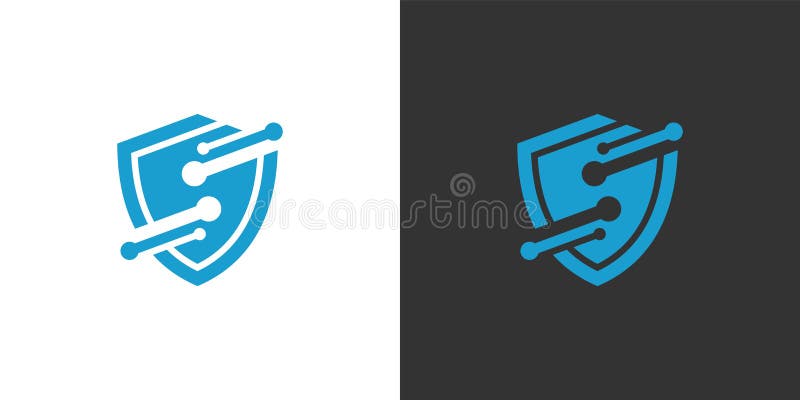 Letter S Security Logo Technology for Your Company, Shield Logo for ...