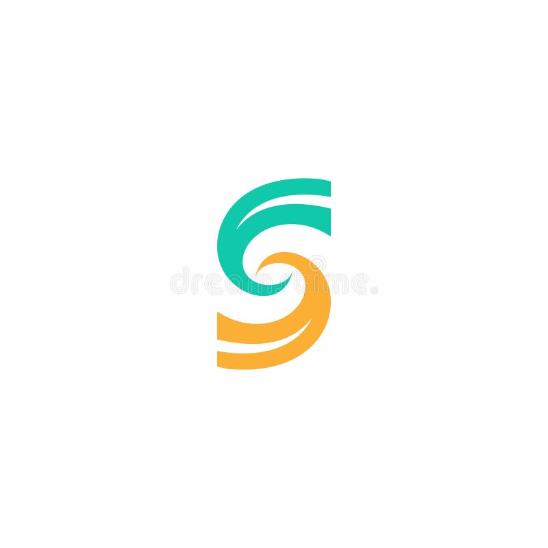 Letter S Spiral Logo Template. S Icon Vector Stock Illustration ...