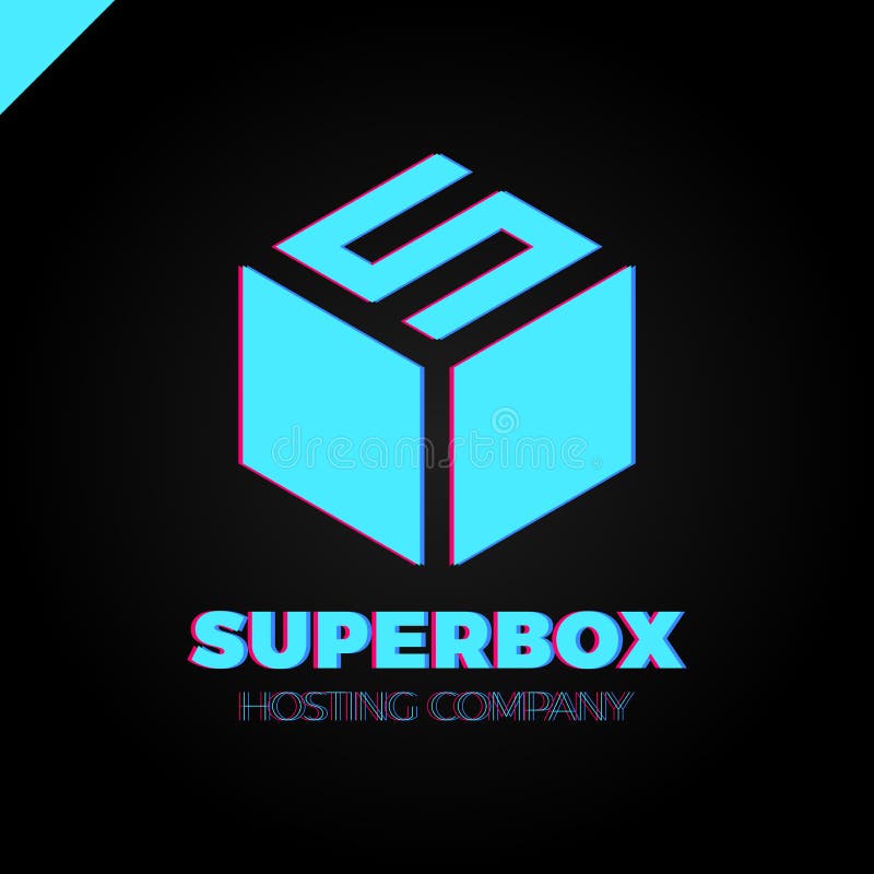Letter S Square, Box or Cube Negative Space Logo Design Element Stock ...