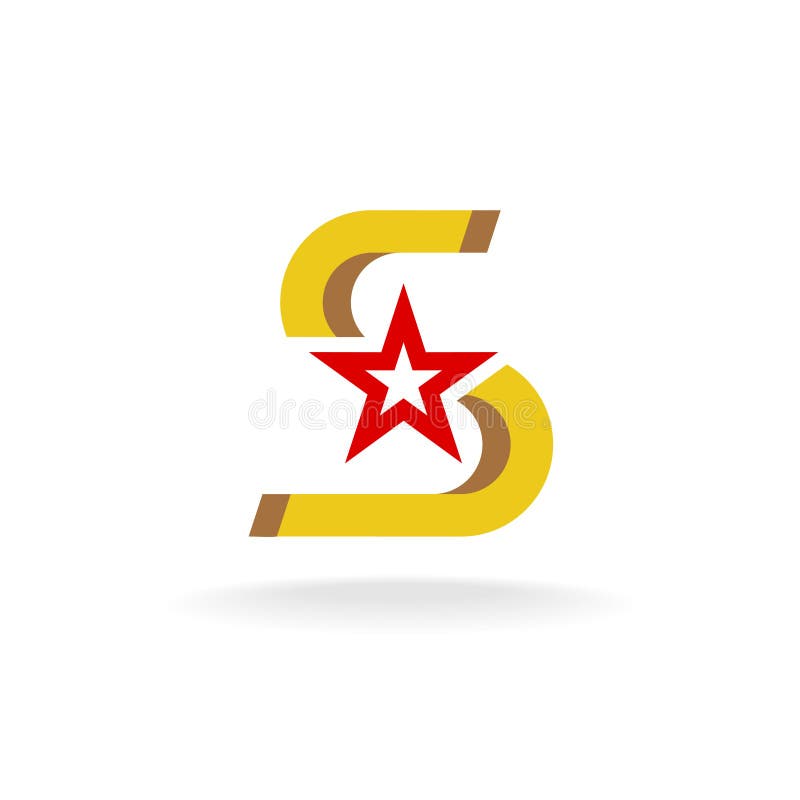 Letter's Star Logo Stock Illustrations – 1,024 Letter's Star Logo Stock ...