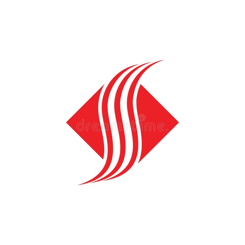 Dynamic Wavy Letter's Logo Stock Illustrations – 25 Dynamic Wavy Letter ...