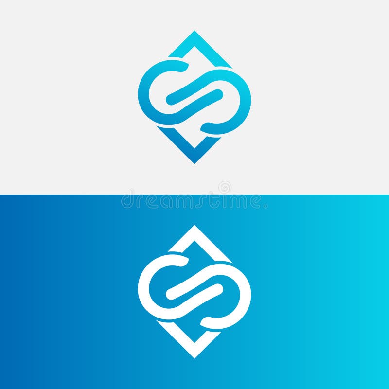 Letter S Tech Logo Design Illustration. S Tech Digital Logo Design ...