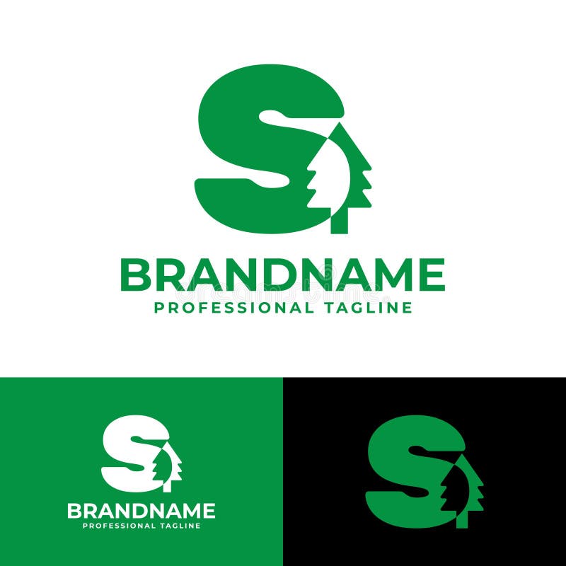 Letter S Tree Logo, for Any Environmental Brands with S Initial Stock ...