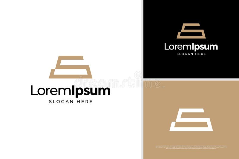 Letter S Up Stair Success Logo Vector Design Template Stock ...