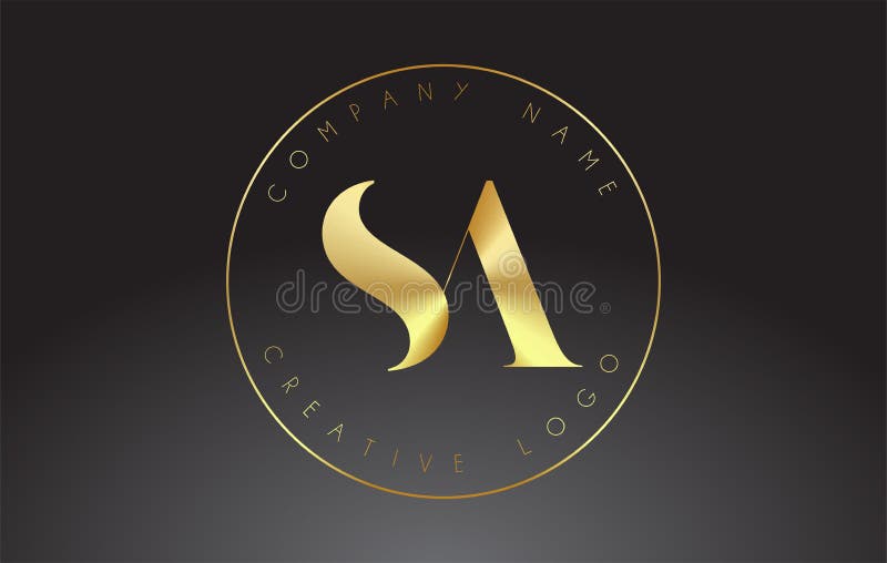 Letter SA S a Signature Minimalistic Monogram Vector Logo. Simple SA S ...