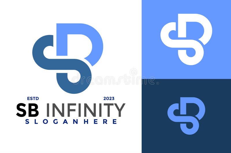 Infinity Letter S Logo Design Vector Symbol Icon Illustration Stock ...