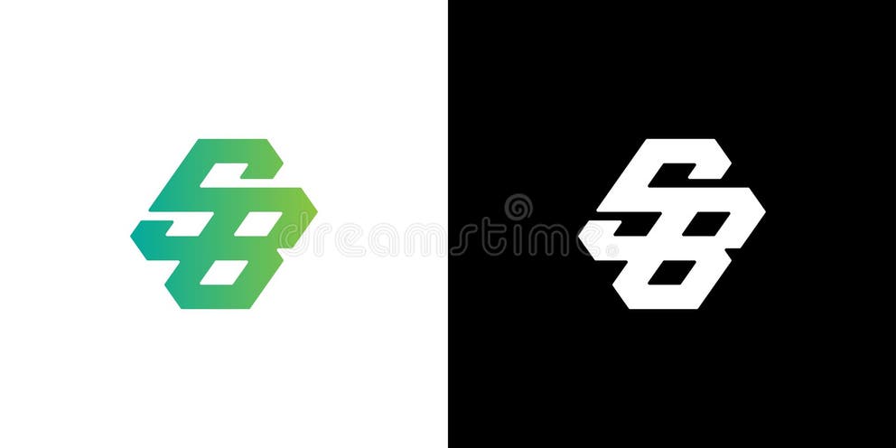 Letter SB Logo, SB Monogram, Initial SB Logo, SB Logo, Icon, Vector ...