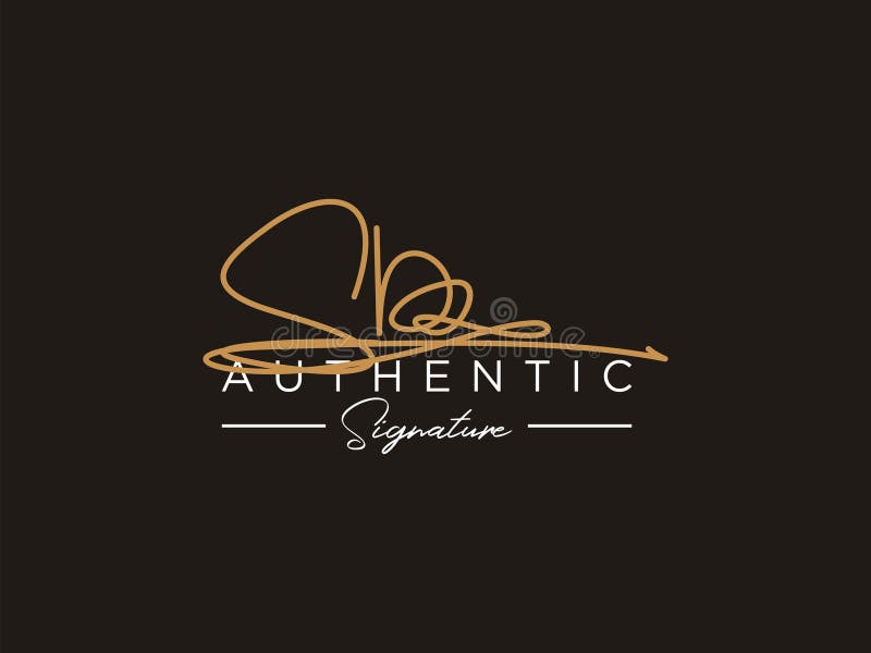 Sb Signature Stock Illustrations – 279 Sb Signature Stock Illustrations ...