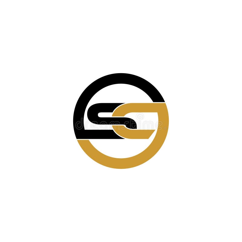 Letter SC Simple Monogram Logo Icon Design. Stock Vector - Illustration ...