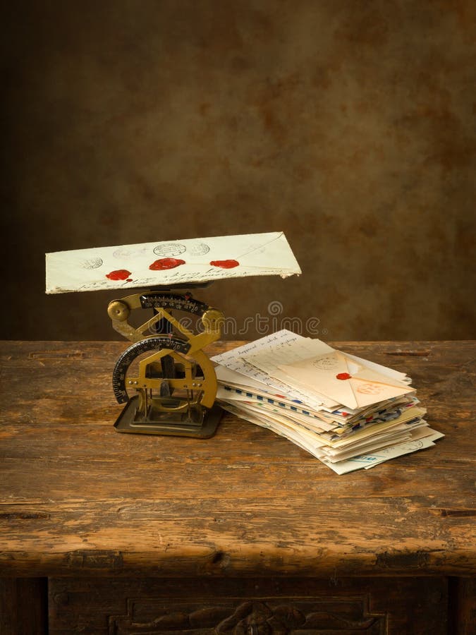 Old letter scale stock image. Image of antique, balance - 20005523