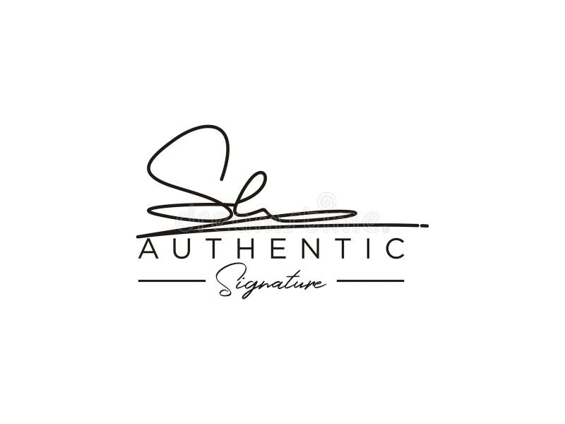 Letter SE Signature Logo Template Vector Stock Vector - Illustration of ...