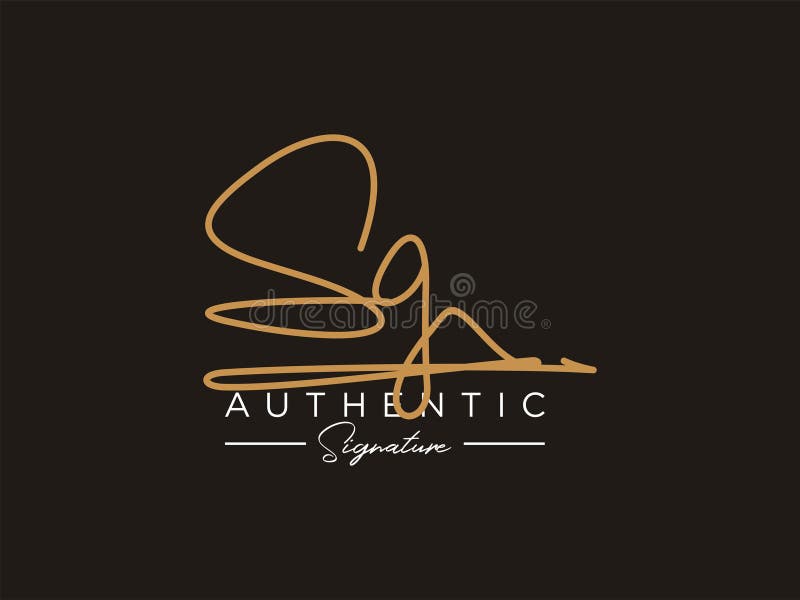 Signature Sg Stock Illustrations – 261 Signature Sg Stock Illustrations ...