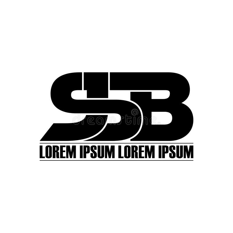 Letter SJB Simple Monogram Logo Icon Design. Stock Vector ...