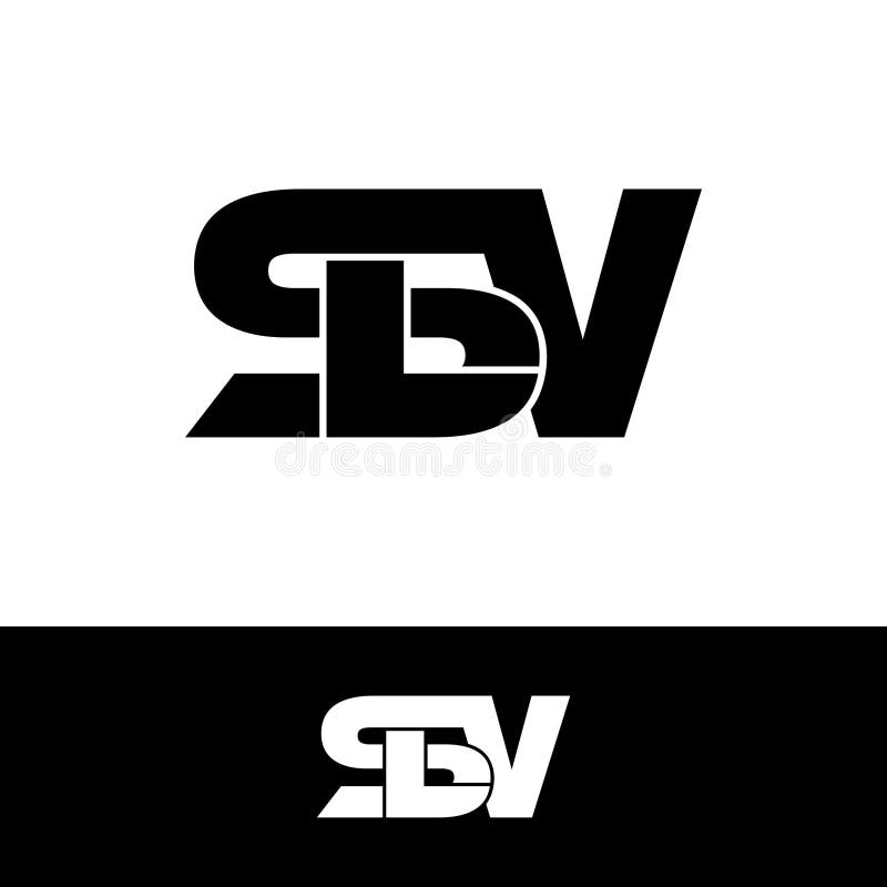 Letter SLV Simple Monogram Logo Icon Design. Stock Vector ...