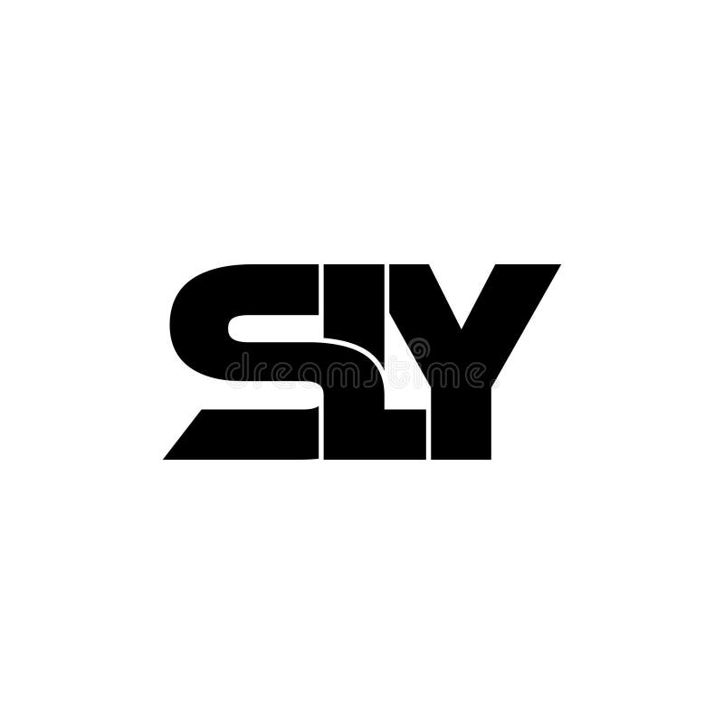 Letter SLY Simple Monogram Logo Icon Design. Stock Vector ...