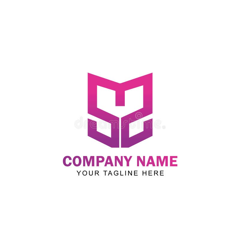 Letter SMS Logo Design Vector Stock Vector - Illustration of isolated ...