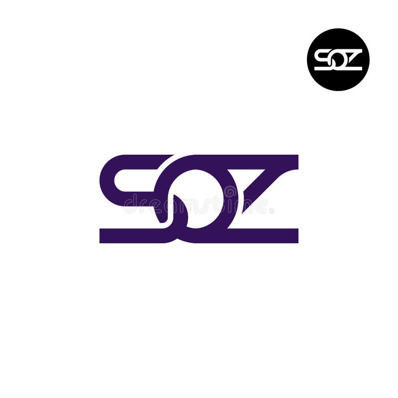 Soz Monogram Stock Illustrations – 12 Soz Monogram Stock Illustrations ...