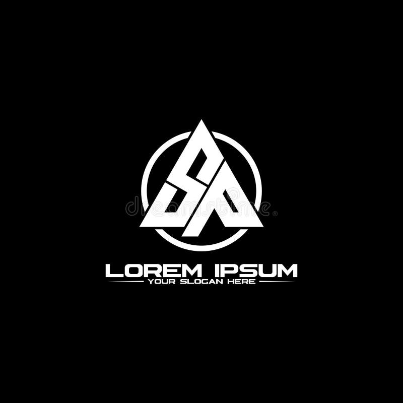 Letter SP Simple Monogram Logo Icon Design. Stock Vector - Illustration ...