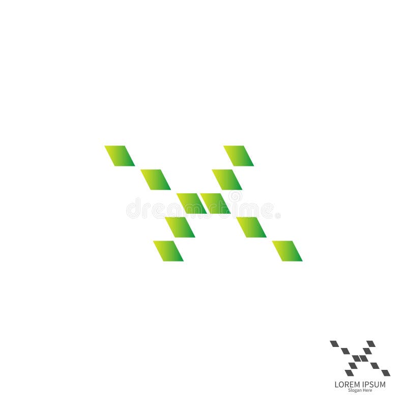 Letter X Square Logo Icon Concept Design Stock Vector - Illustration of ...