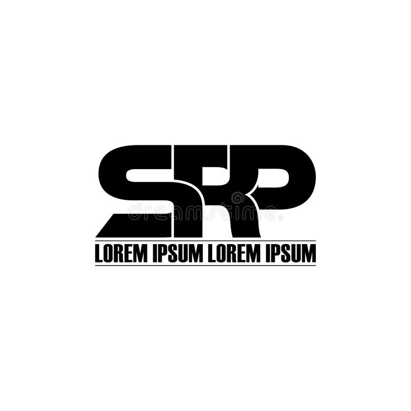 Letter SRP Simple Monogram Logo Icon Design. Stock Vector ...