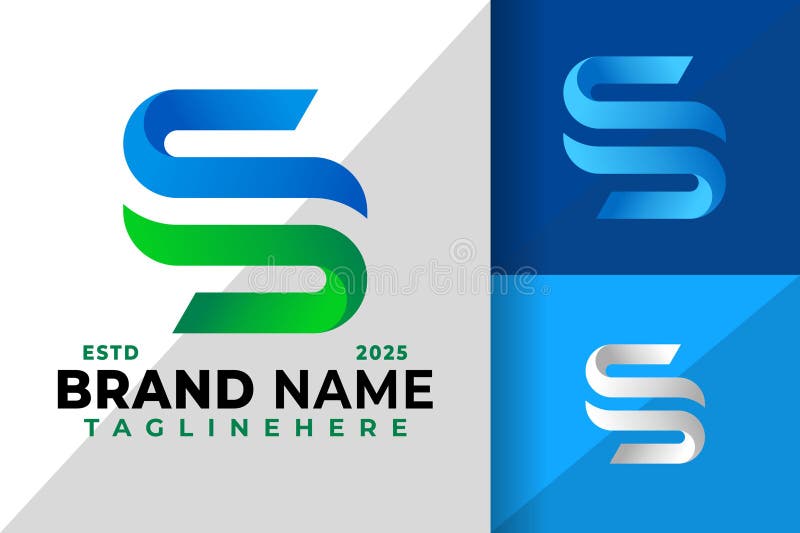 Simple Elegant Letter Ss Logo Design Stock Illustrations – 828 Simple ...