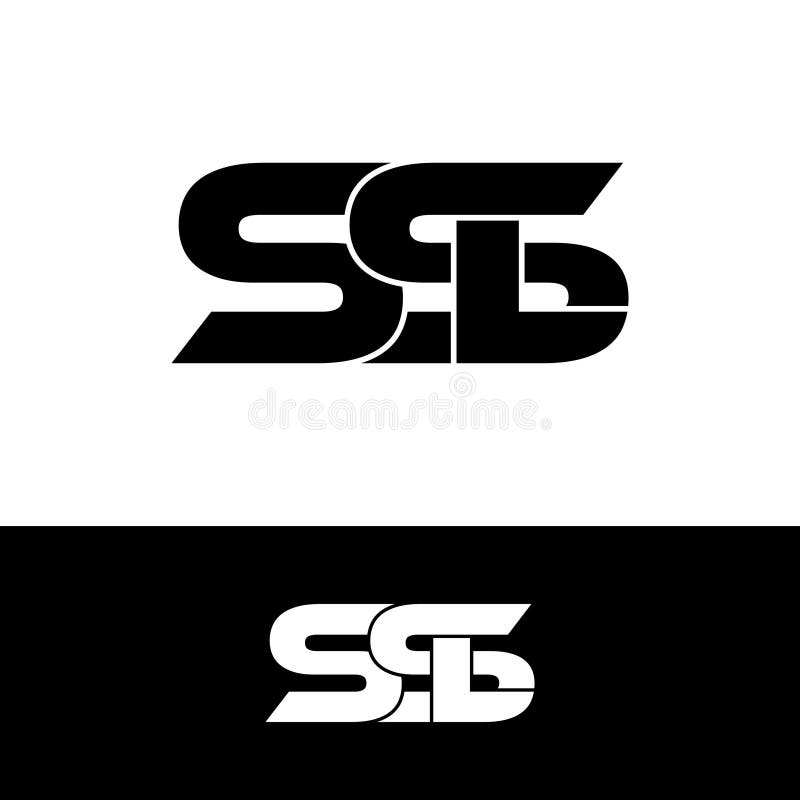 Letter SSL Simple Monogram Logo Icon Design. Stock Vector ...