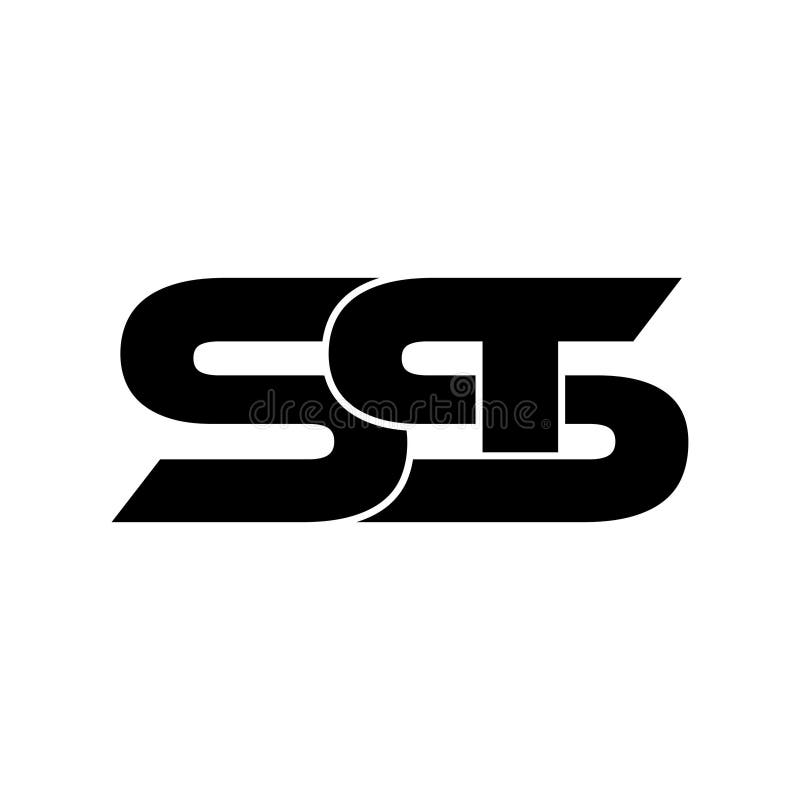 Letter SST Simple Monogram Logo Icon Design. Stock Vector ...