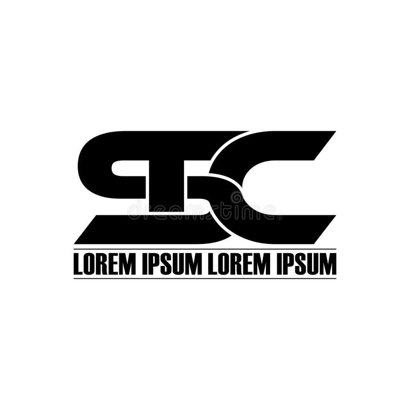 Letter STC Simple Monogram Logo Icon Design. Stock Vector ...