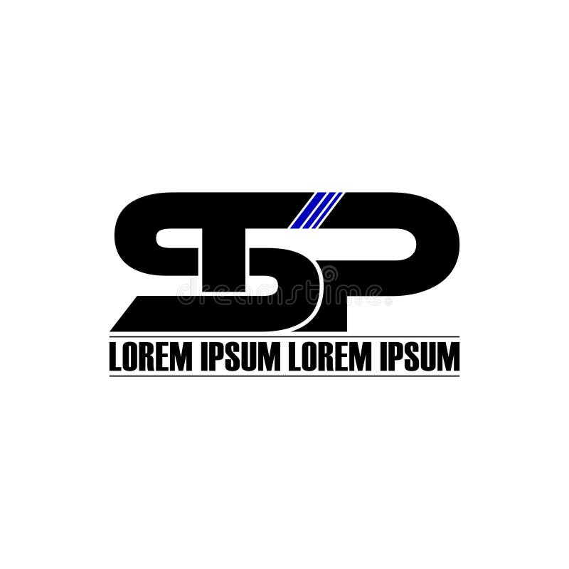 Letter STP Simple Monogram Logo Icon Design. Stock Vector ...